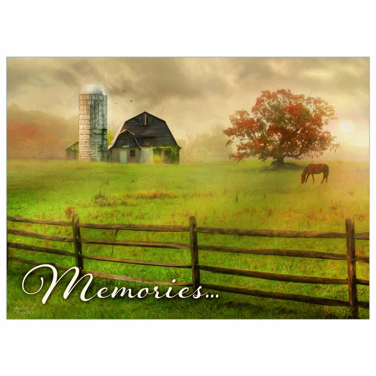 Farm Sunset - Sympathy Card – Shoplegacy